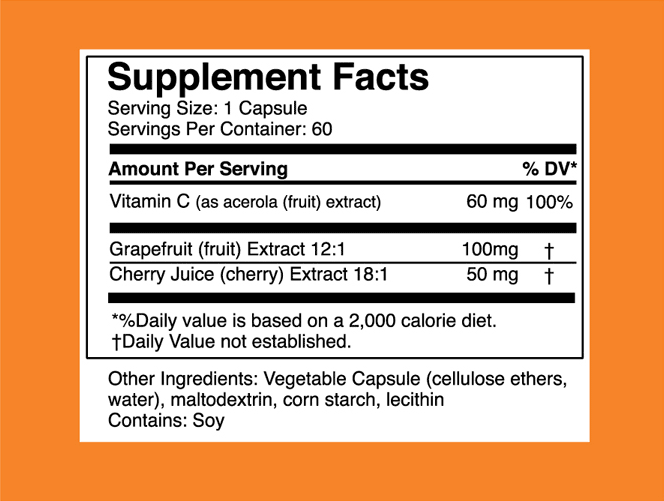 Acerola C-Plus – 60 capsules | Parker Health Solutions