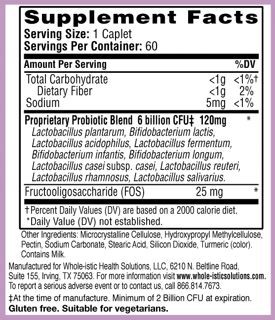 Probiotic – 60 capsules | Parker Health Solutions